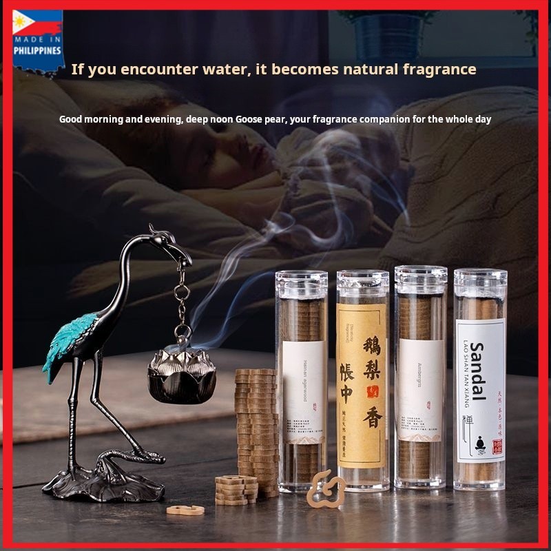 42PC Lucky Incense Stick Mini Backflow Incense Burner Holder Room ...