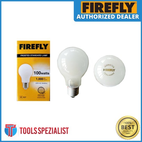 FIREFLY FINS100/F INCANDESCENT STANDARD FROSTED LAMP 100W | Shopee ...
