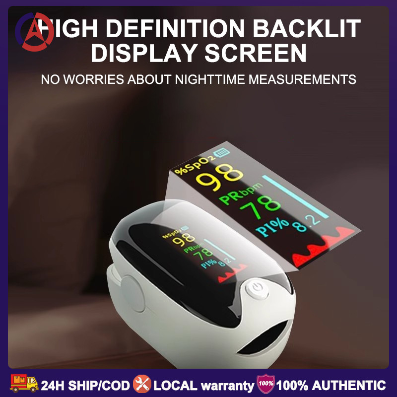 Oximeter with Respiratory Rate Rechargeable USB Pulse Finger Blood ...