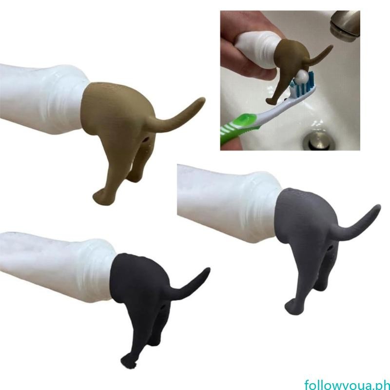 fol Pooping Dog Butt Toothpaste Hat Cover Toppers Cap for Most ...