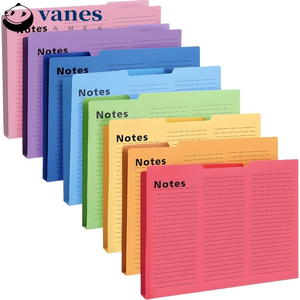 VANES Writable Manila Folder, Desktop Storage Large Capacity Writing ...