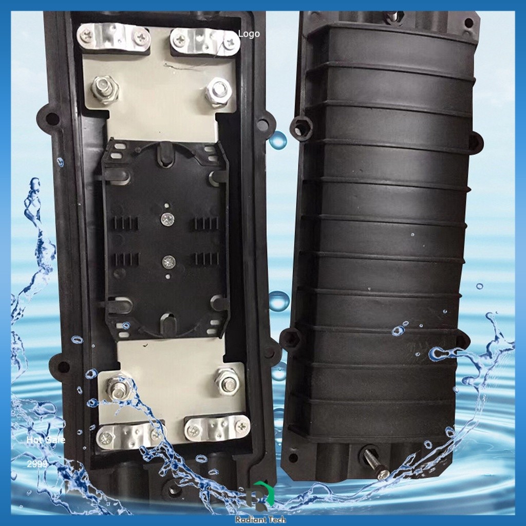 Fiber Optic Joint Closure Waterproof 12/24 Ports Telecom FOSC Cable ...