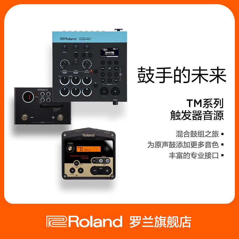 Roland Roland TM Series Real Drum Trigger Sound Module Electric Drum ...