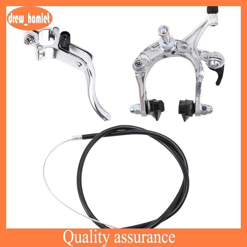 Fixie Road Bike Cruiser Brake Set Bike Brake Kit Bike Caliper Brake Kit ...