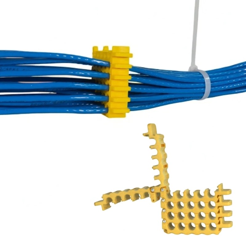 RR Networks Carding Device Cable Combs Fireproof Generics Cabling ...