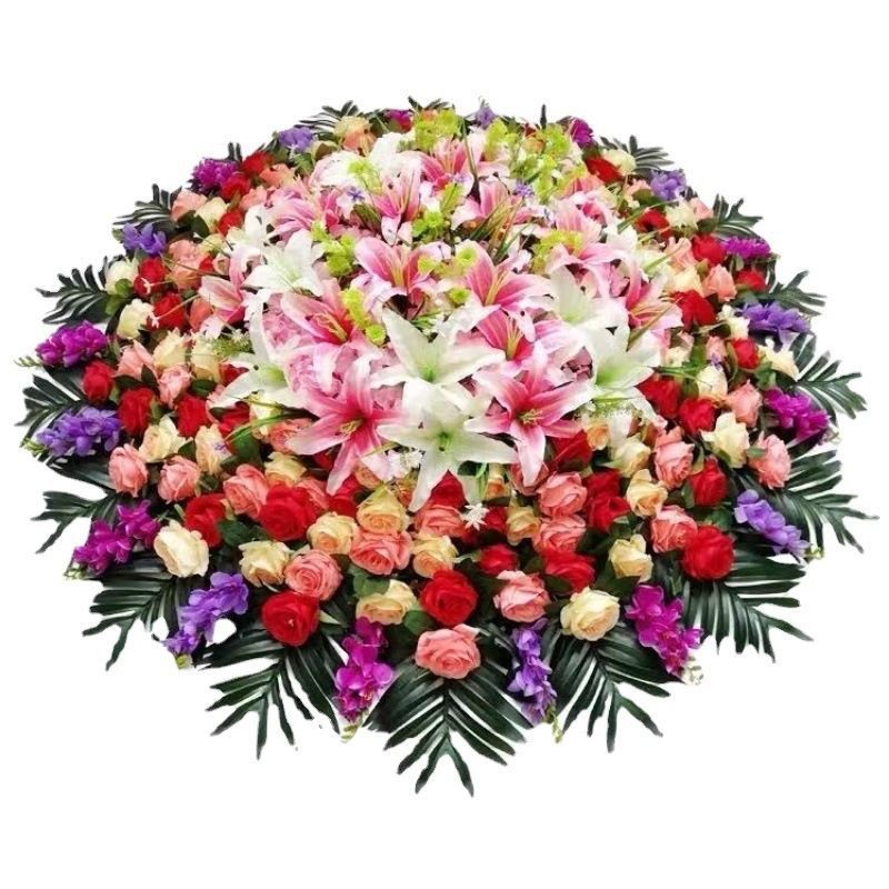 Hotel Large Round Table Centerpiece Flower Restaurant Dining Table ...