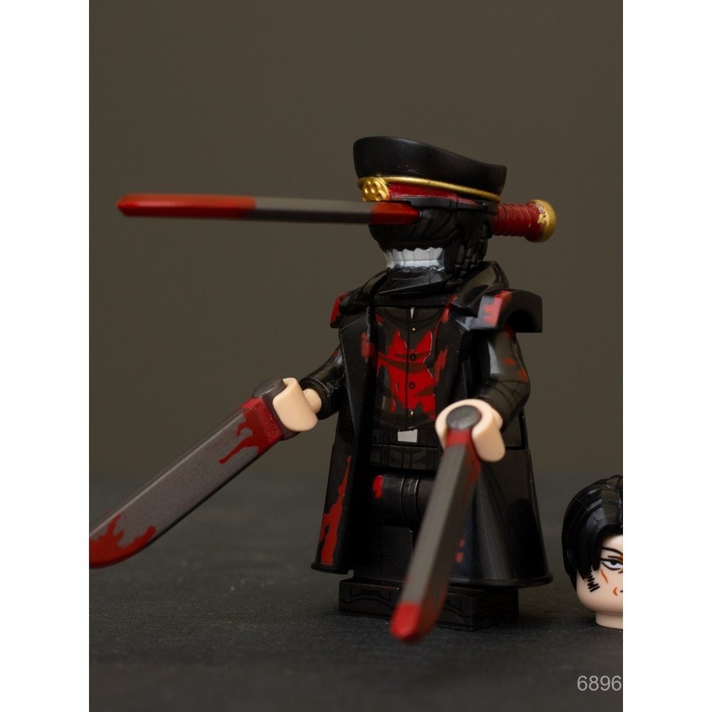 Chain Chainsaw Man Building Blocks Doll Chita Electric Chainsaw Demon Demon Third Party Lele ...