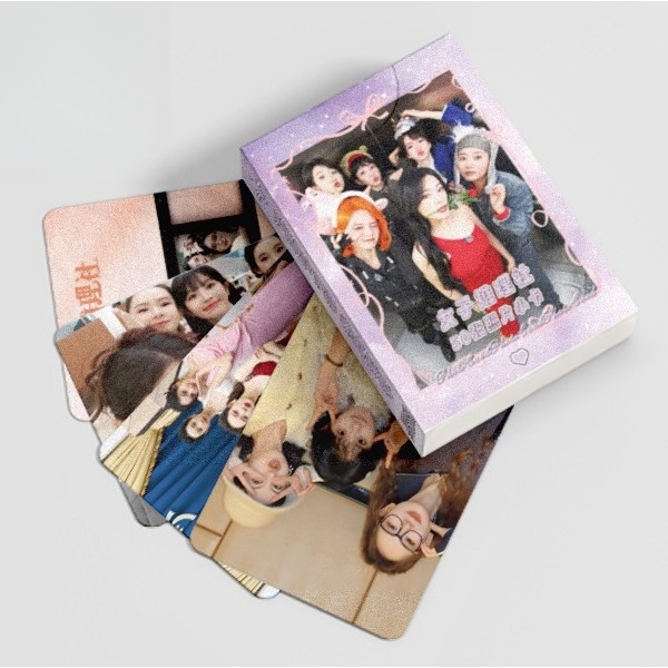 50pcs Chinese She Rlock Lomo cards Actor Stephy Qi Wei Kitty Zhang Yuqi ...
