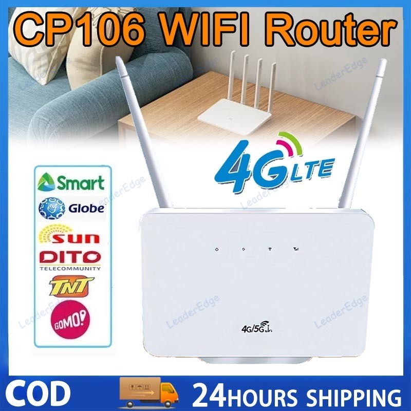 300Mbps 4G/5G WiFi Router Multi-Mode Dual Band Gigabit Router CP106 SIM ...