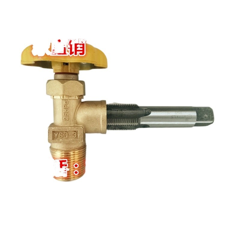 Liquefied gas valve tapping tool gas cylinder angle valve tap 22*1.5 ...