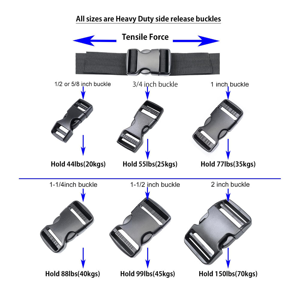 High quality 20-50mm various high quality 15mm plastic buckles DIY ...