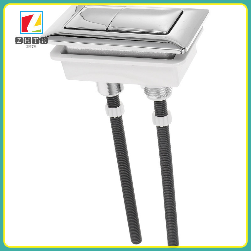 Toilet Press Button Water Tank Accessories Pusher Handle Replacement ...