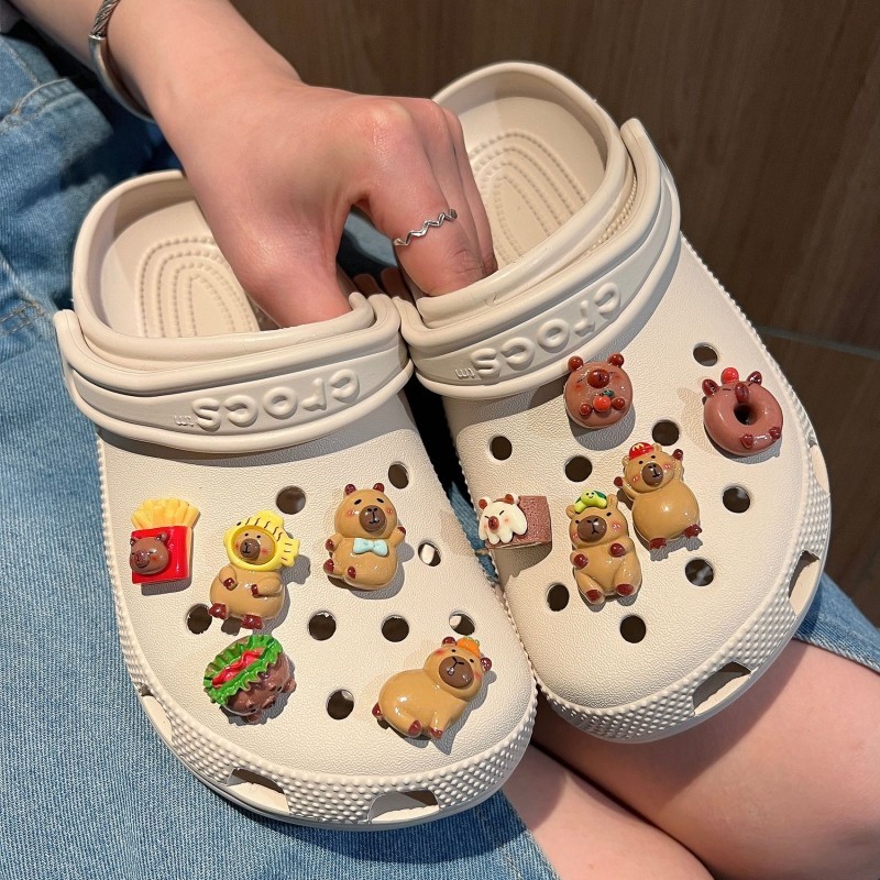 Luxury Clog Charms Set | Cute & Trendy Shoe Charms with Crystal Accents ...