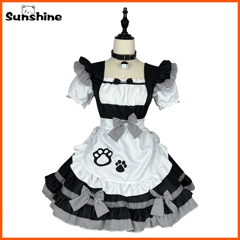 New Cat Girl Maid Costume COSPLAY Women's Costume Japanese Cute Maid ...