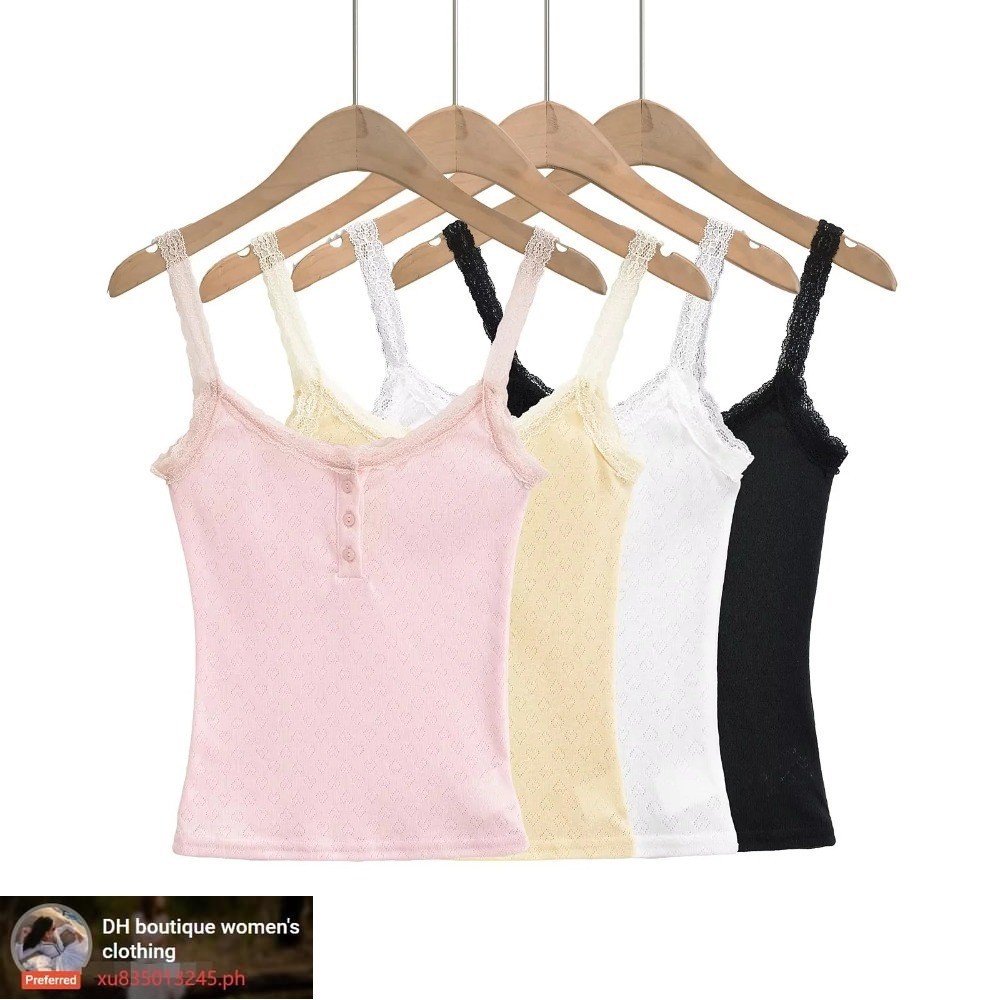 DH! 2024 new Instagram hotties pure wind breasted chest wrap lace ...