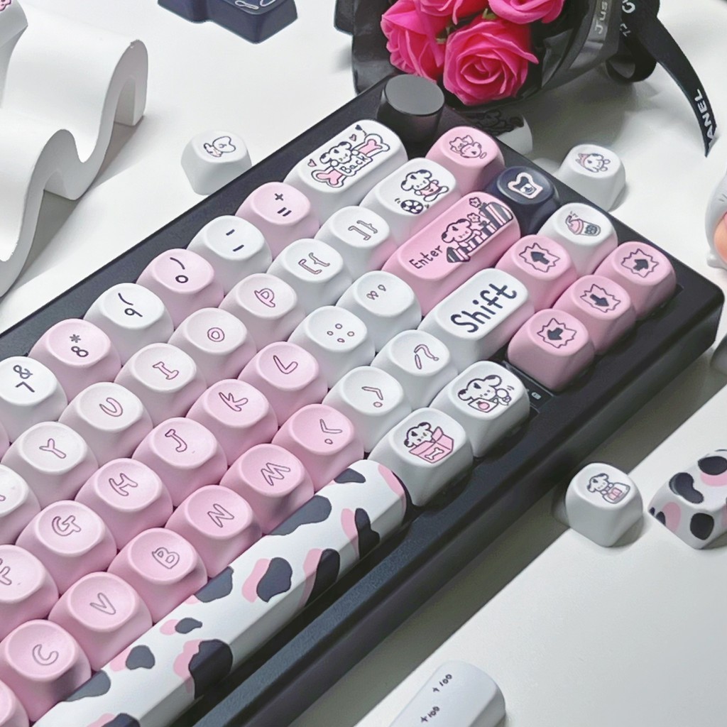 Spot Dog Keycap Five-side Dye Sublimation Similar MOA Profile PBT ...