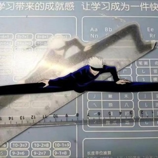 YPEAC Gojo Transparent Ruler, 15cm Animation Peripheral Jujutsu Kaisen ...