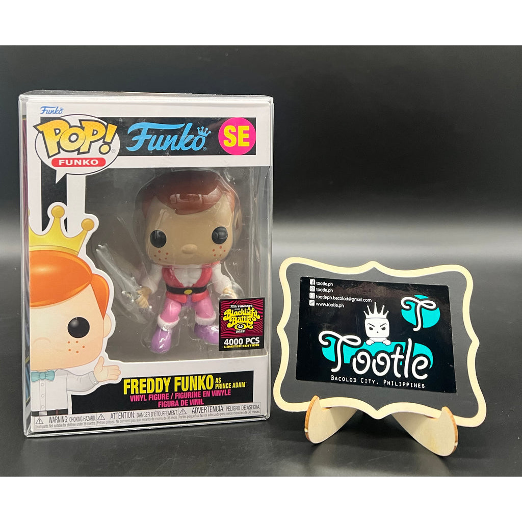 Freddy Funko as PRINCE ADAM BLACKLIGHT 2022 (4,000 pcs Limited Edition ...