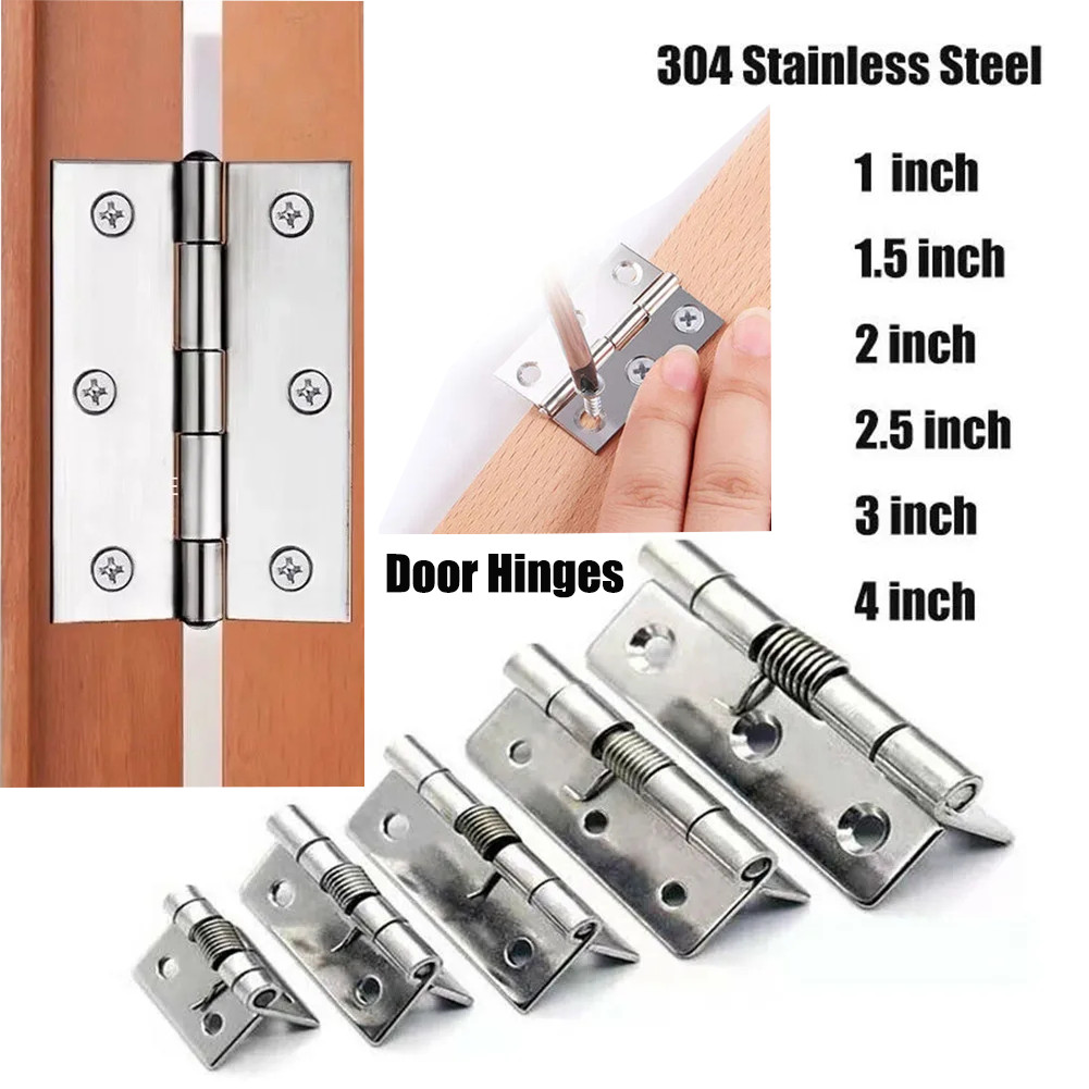 Hardware Stainless Steel Thicken Door Hinges Connector / Cabinet Doors ...