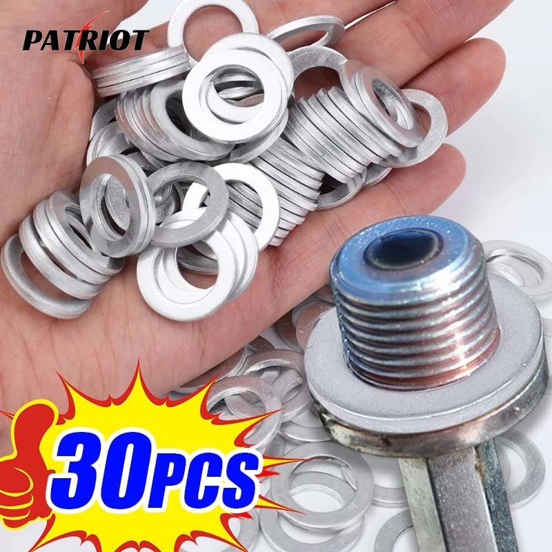 10/20/30Pcs Oil Drain Plug Gasket Washers - Crush Seal Washers - 14mm ...