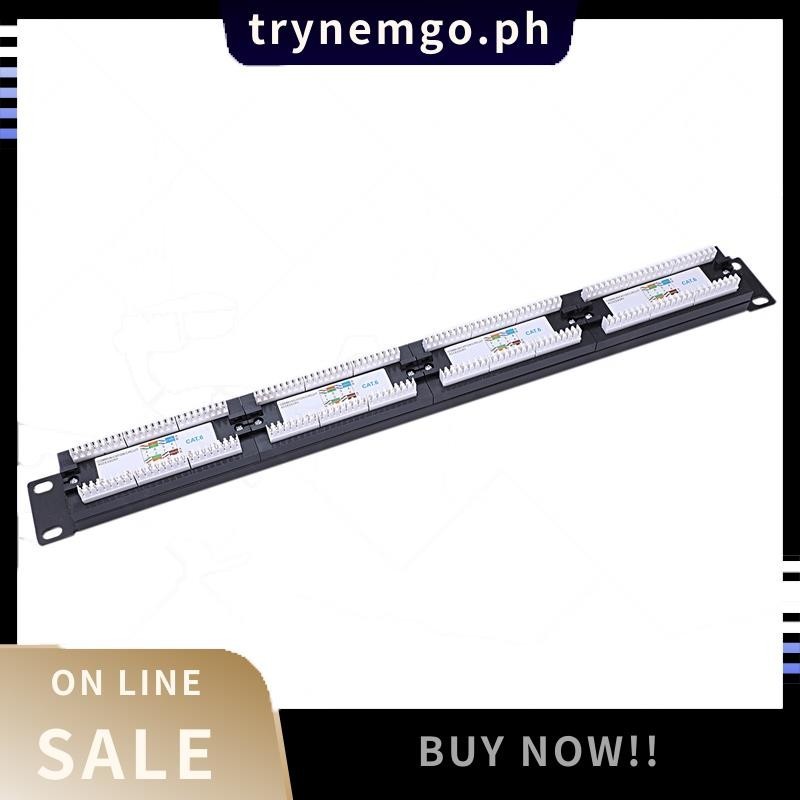 Available UTP 24 Port Rj45 Patch Panel Rack Cable Wall Mounted Bracket ...