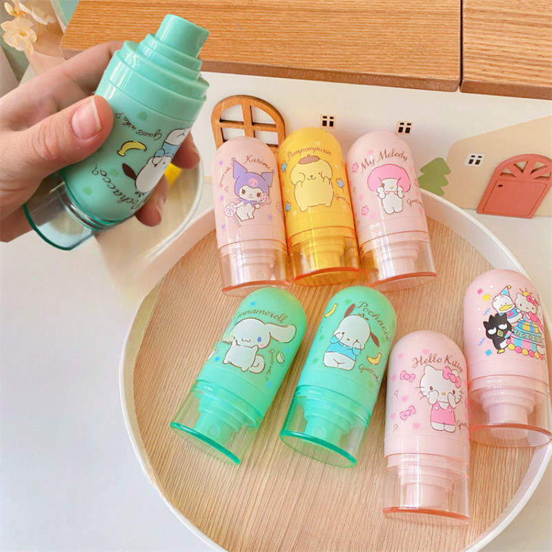 Sanrio Melody Kuromi Hello Kitty Pochacco Cinnamoroll Purin Cartoon ...
