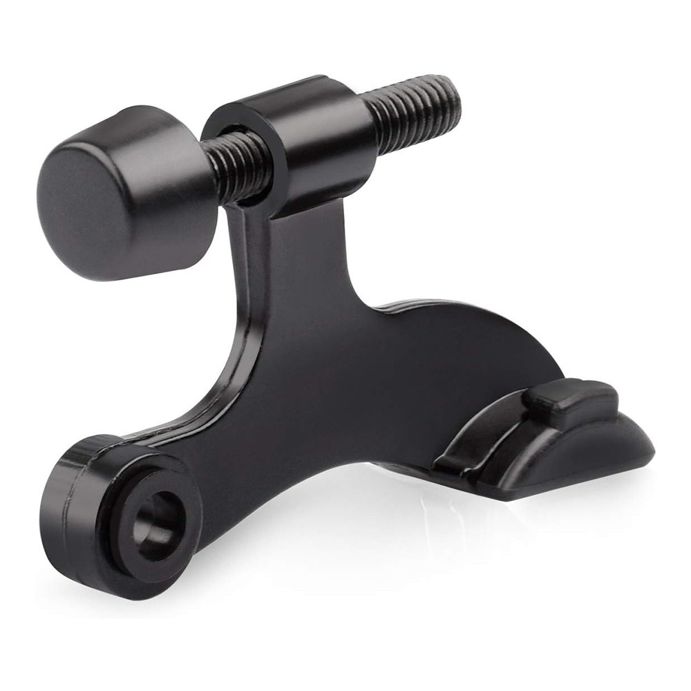 4 Pack Hinge Pin Black Door Stopper,Adjustable Deluxe Heavy Duty Door ...
