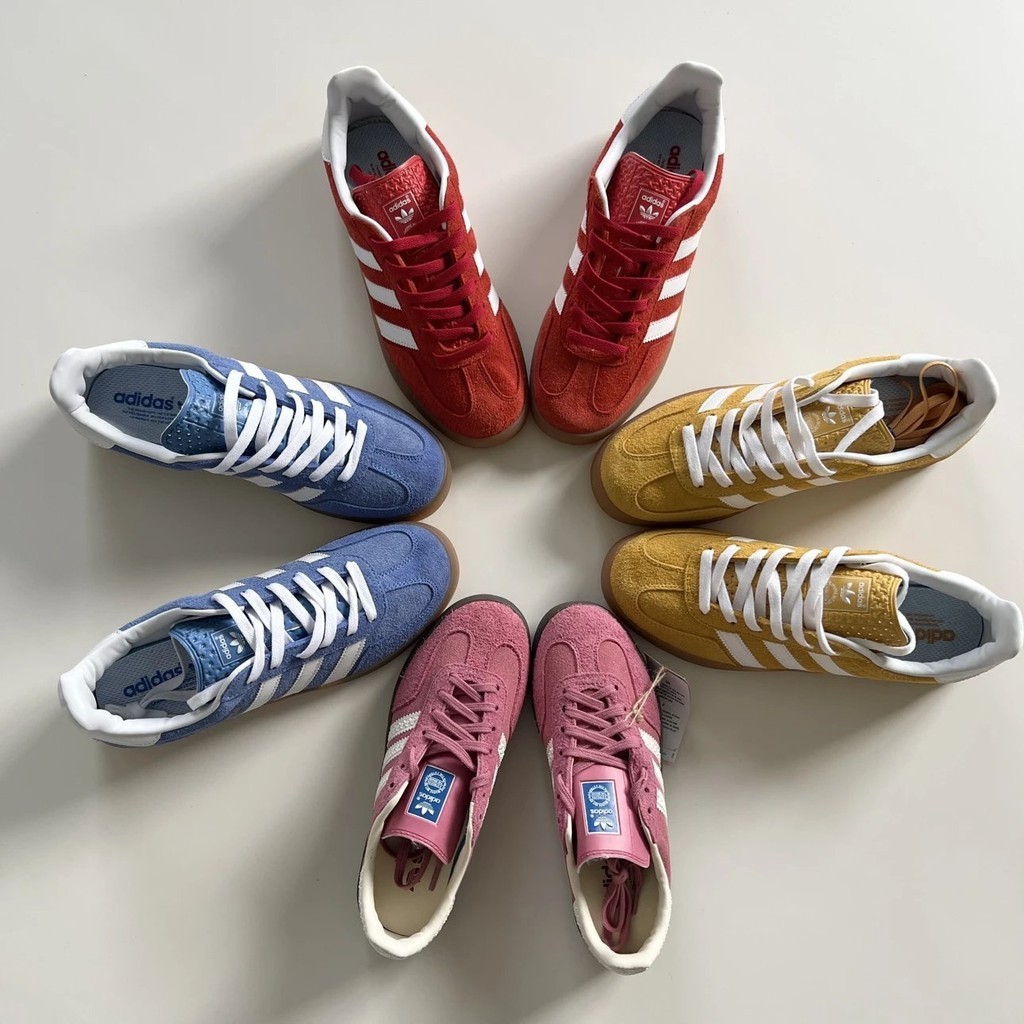 "Original Samba" Sambad training shoes suede shoes four colors into the ...