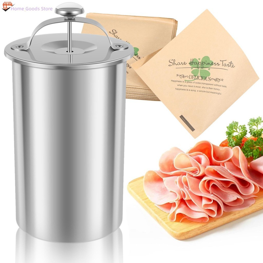 Stainless Steel Ham Maker Heat Resistant Meat Press Cooker Meat Press ...