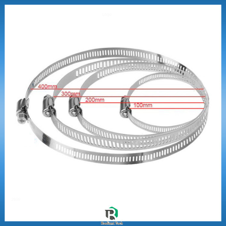 Stainless Steel Telephone Pole Clamp CCTV Bracket Tube Clamp Hose Clamp ...