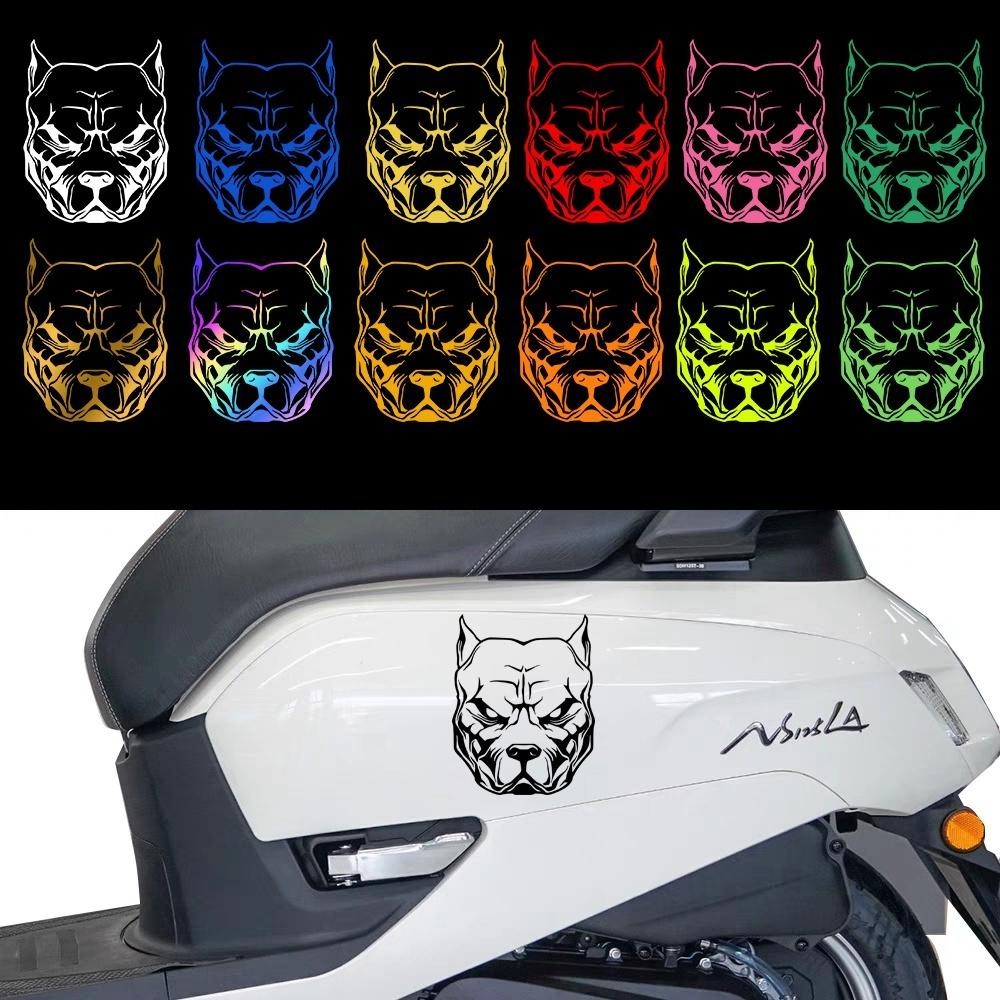 JDM Motorcycle Stickers Styling Ferocious Dog Stickers and Decals ...