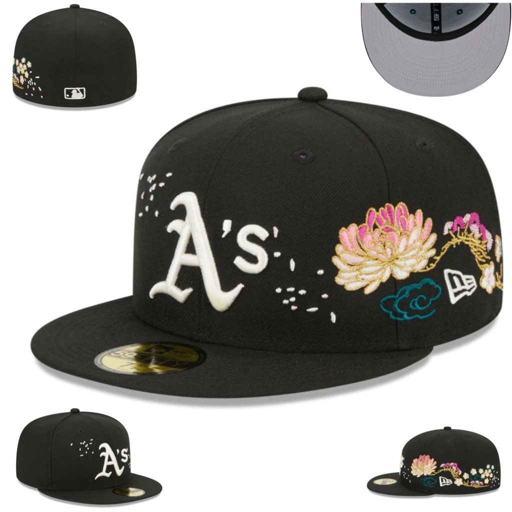 Auckland Athletics Team Baseball Hat Non Adjustable Baseball Hat Flat ...