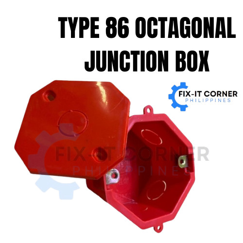 TYPE 86 SURFACE TYPE UTILITY BOX JUNCTION BOX PVC FIRE RETARDANT II FIX ...