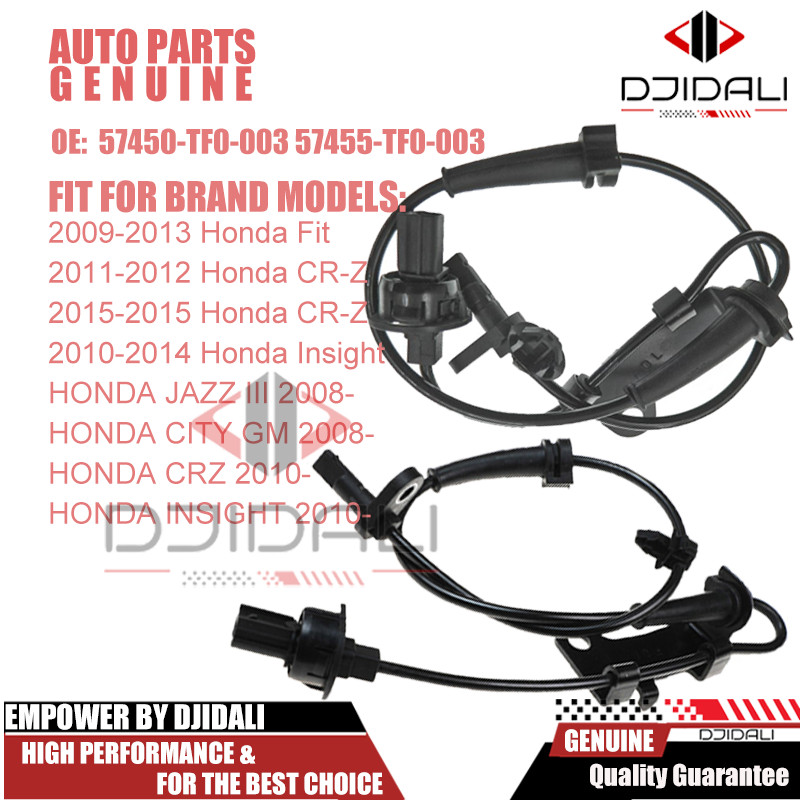 ABS Wheel Speed Sensor Front Left/ Right Fit Honda FIT 09-13 City 10-17 ...