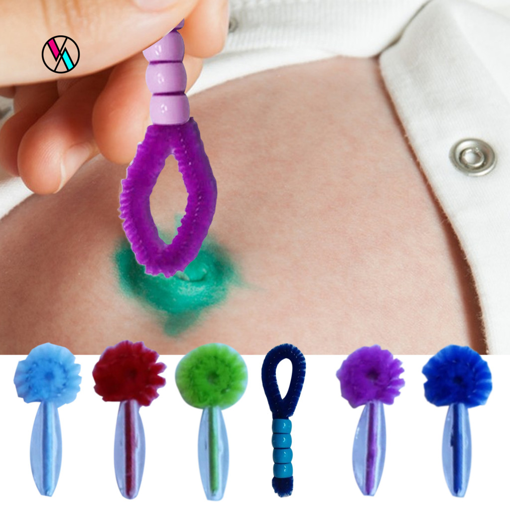 [New] Portable Navel Cleaner Belly Button Brush Portable Belly Button ...