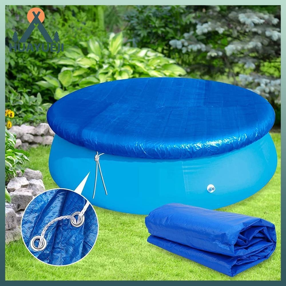 HUAYUEJI Round Swimming Pool Cover, Dustproof Sunproof Swimming Pool ...