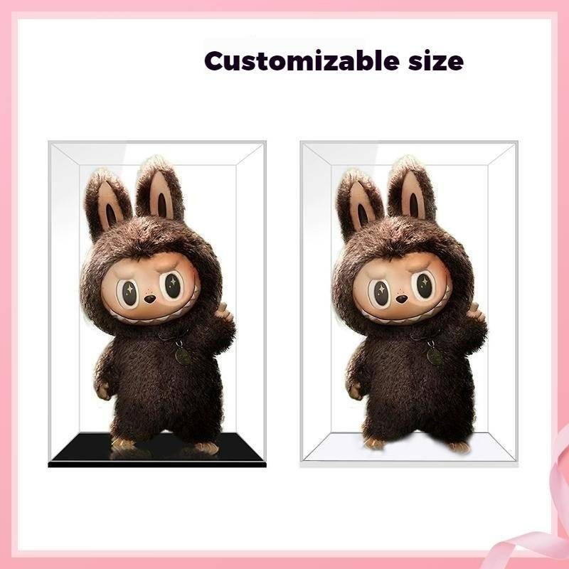 Labubu display box, kimmon box, acrylic high transparency, model box ...
