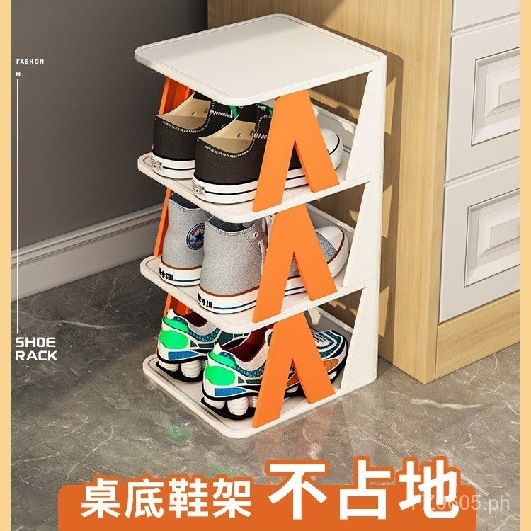 Small Narrow Space Storage Stairs Shoe Rack Household Simple Artifact ...