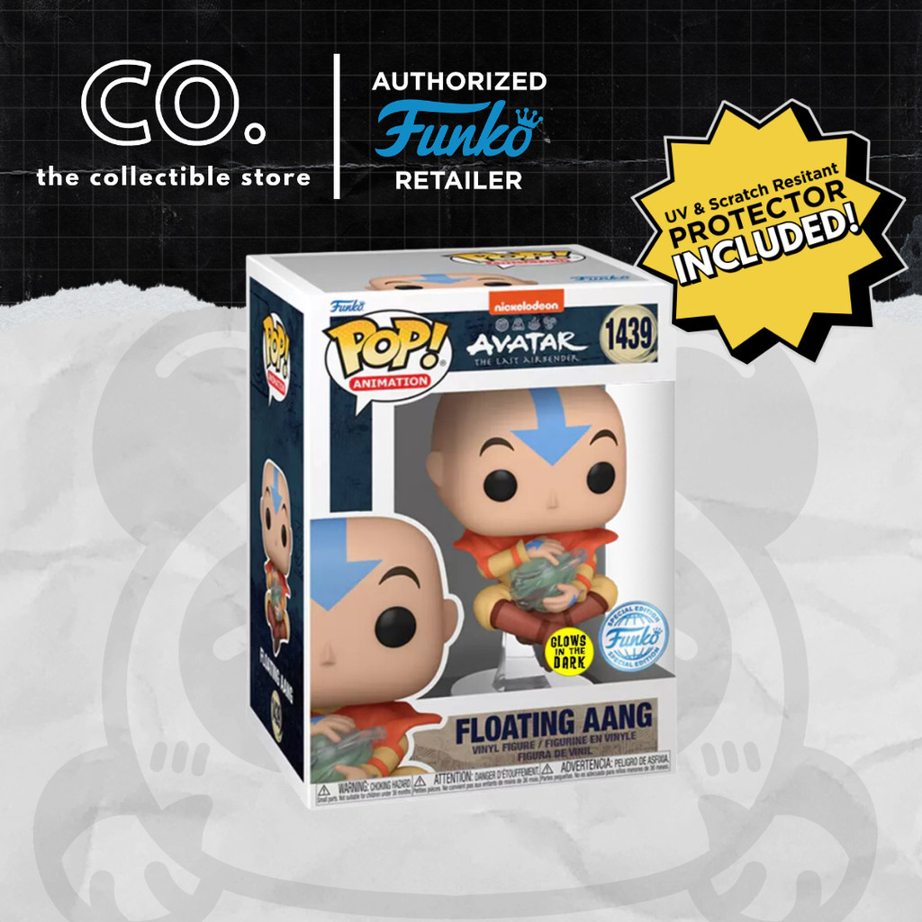 Funko Pop! Avatar The Last Airbender Floating Aang #1439 (GITD) Special ...