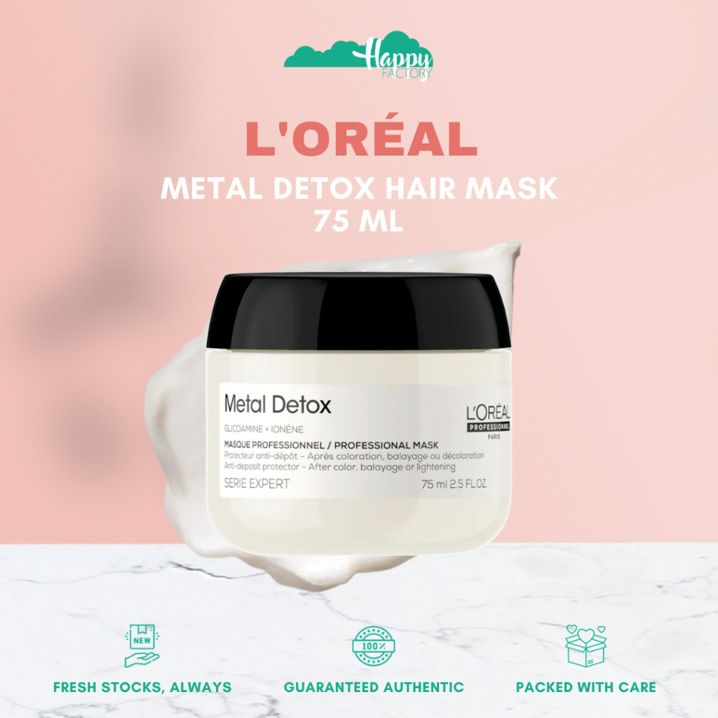LOREAL Professionnel Metal Detox Hair Mask | Shopee Philippines