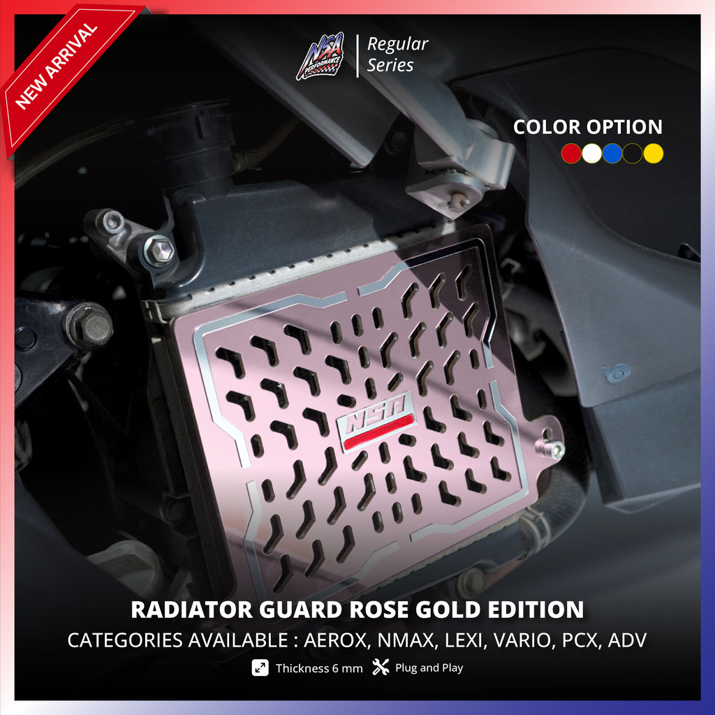 NSA Cover Radiator All Nmax Aerox Vario 125 150 160 Pcx 160 150 Lexi ...