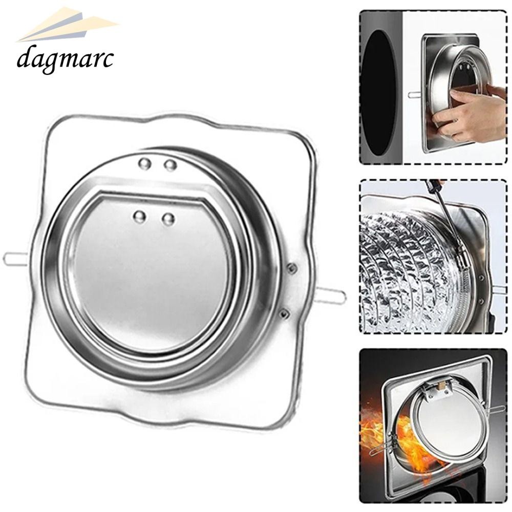 DAGMARC Fire Check Valve, Stainless Steel Fireproof Range Hood Pipe ...