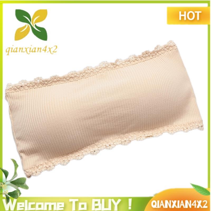 Solid Color Tube Top Word Tube Top Ladies Dra Wrapped Chest Strapless ...