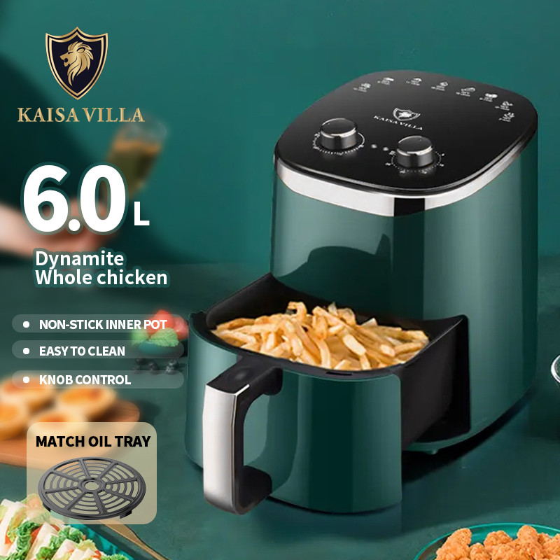 Kaisa Villa air fryer 6L air fyer electric Air Fryer 1350W multifunction fully automatic air ...