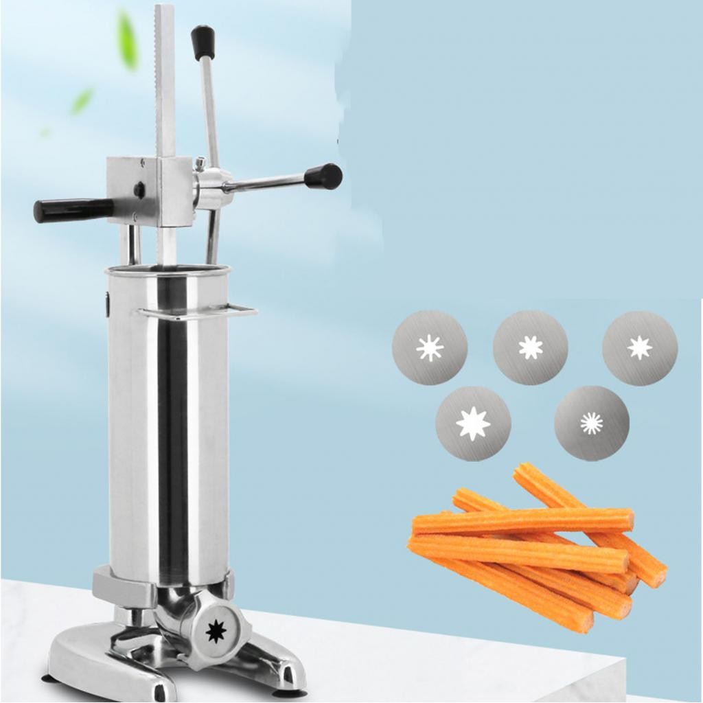 Bestchoices Spanish Churro Maker 3L Stainless Steel Vertical Churros ...