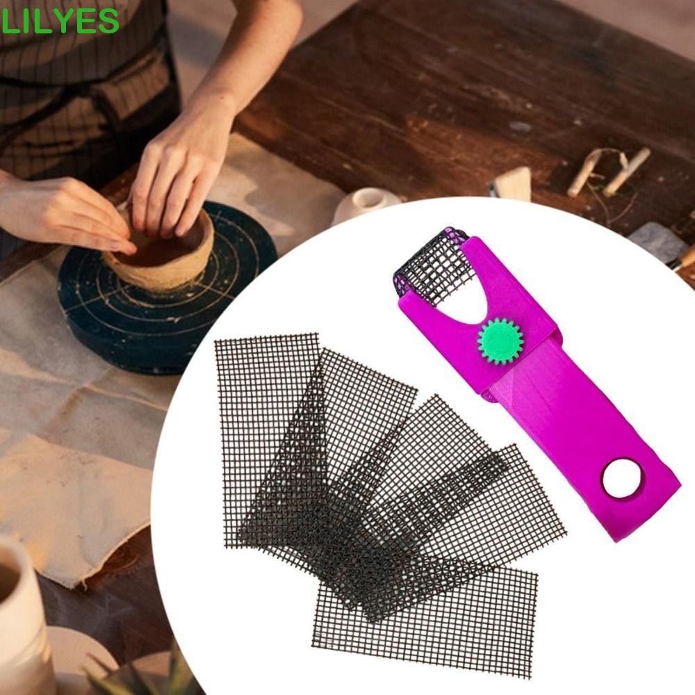 LILYES Pottery Trimming Tool, With Mesh Screen Multifunction Small ...