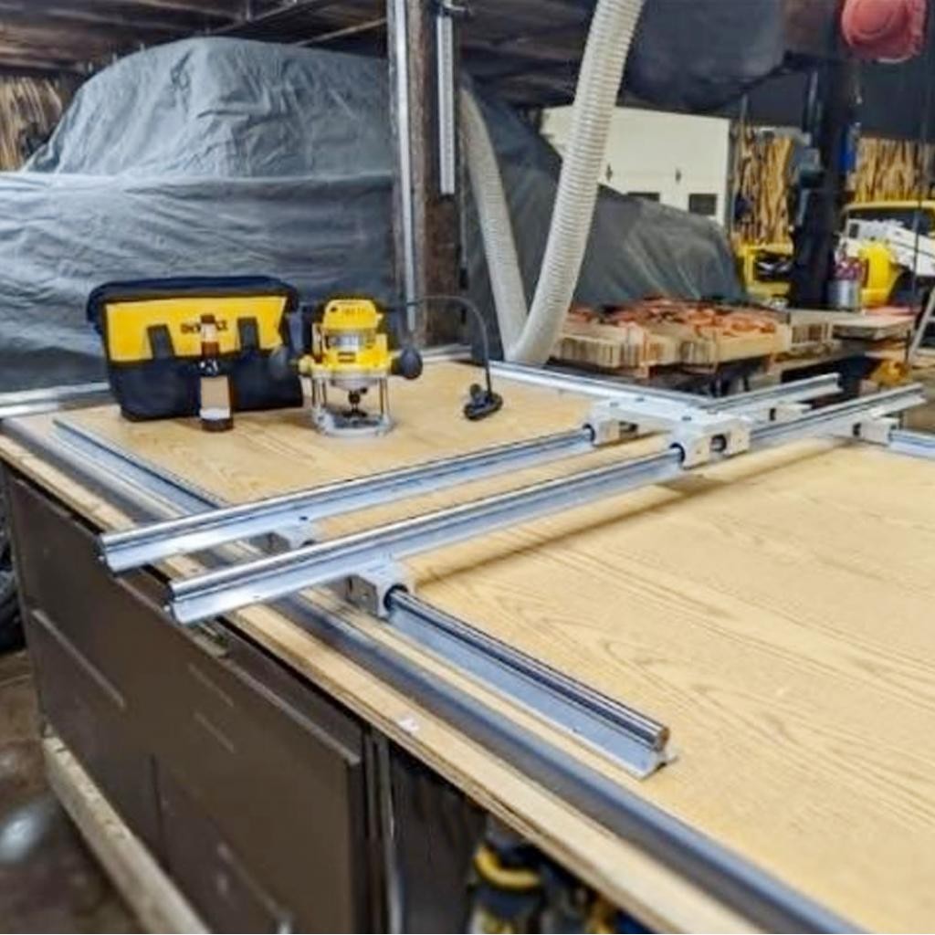 Iuxishop Linear Guide Rail GCr15 C45 Carbon Steel Guideway Wide ...