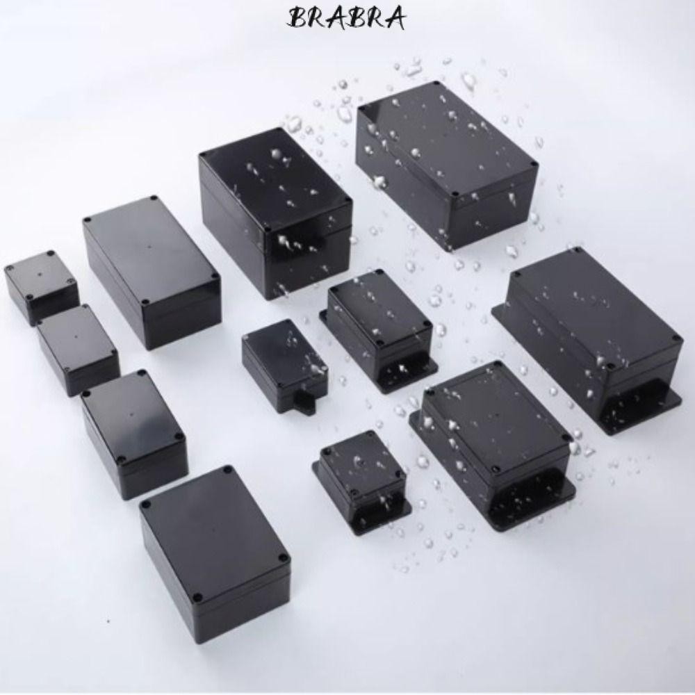 BRB Electric Supplies, Black Three Layers DIY Housing Instrument Electronic Project Box ...