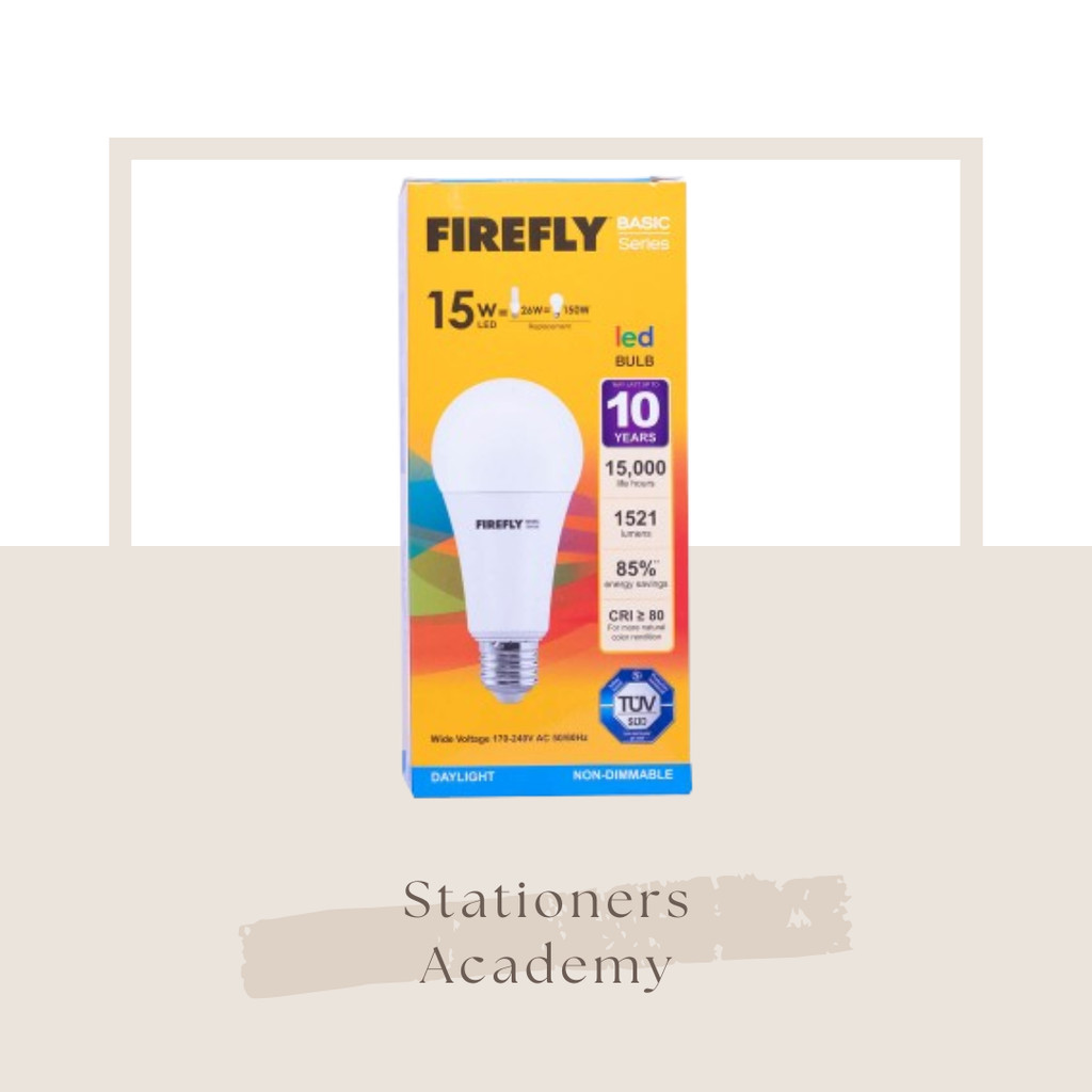 Firefly LED Bulb 15watts Daylight | Shopee Philippines