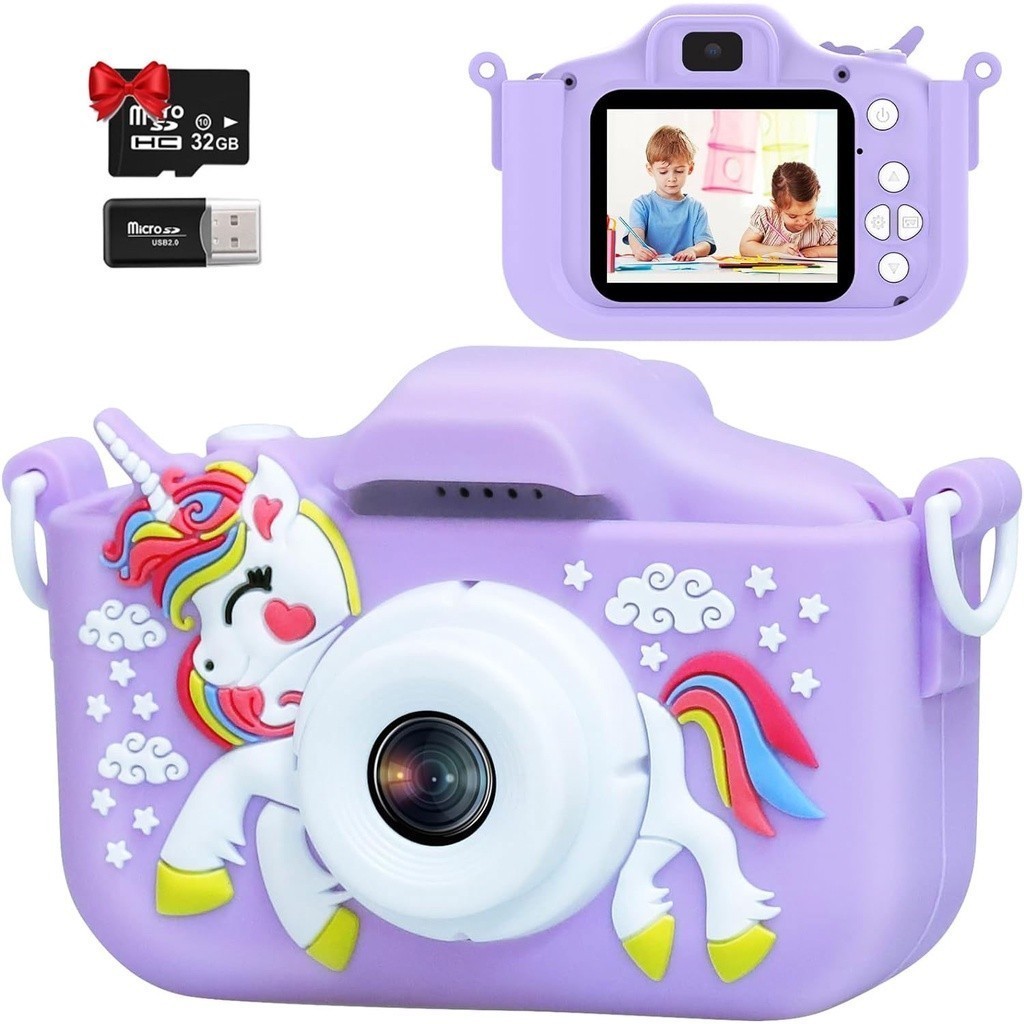 Kids Camera for Girls and Boys,Digital Camera for Kids, Toddler Camera ...